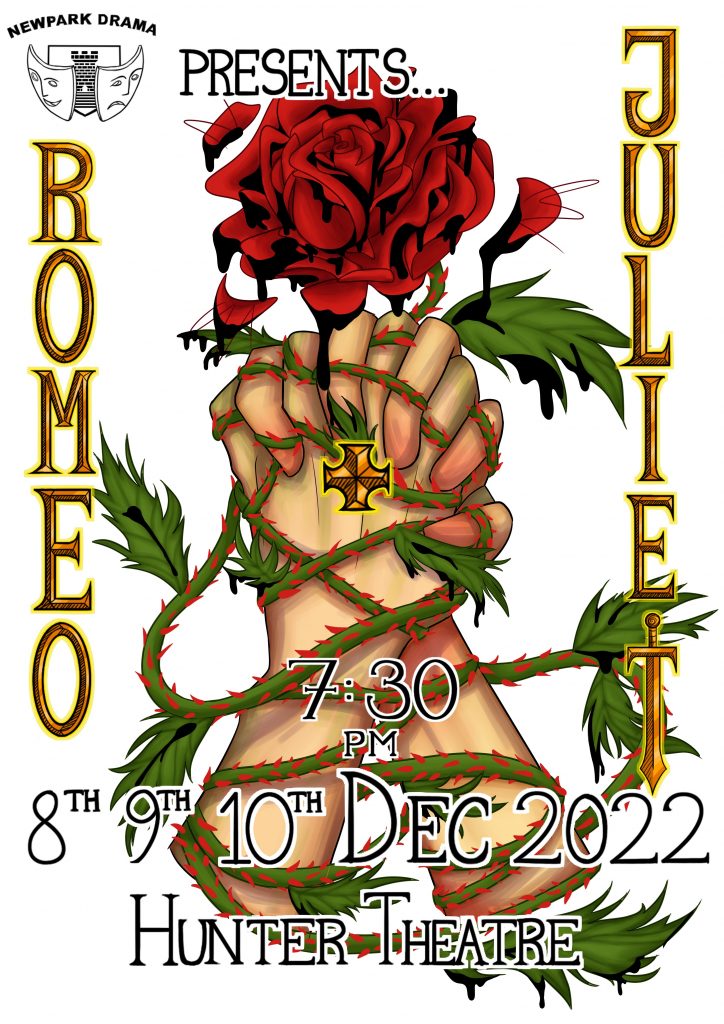 R+J Program Poster (1) | Newpark Comprehensive School, Dublin, Ireland